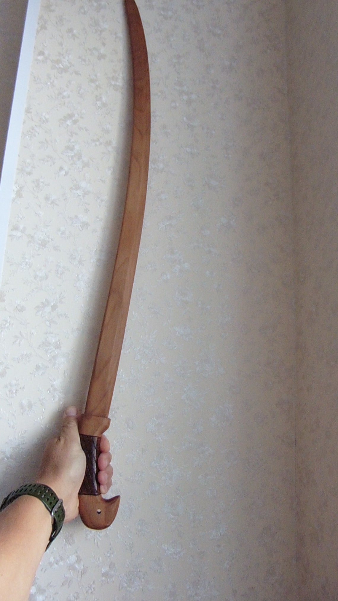 Full length replica of Don Cossack Shashka sword Wooden | Etsy