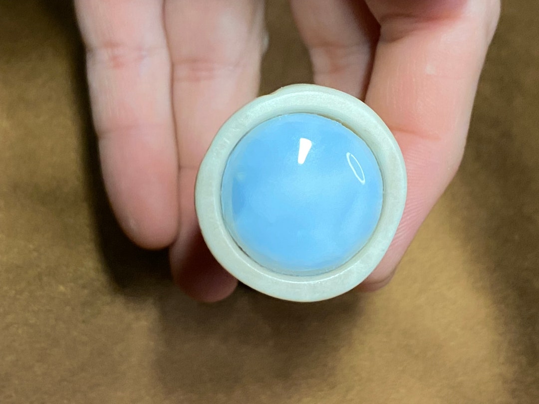 Blue Opal Antler Helix Hairfork - Etsy