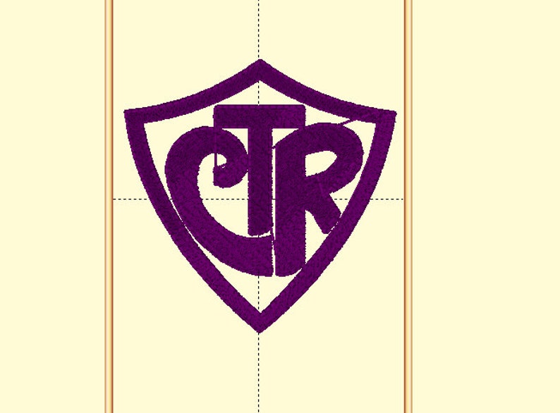 CTR With Rope Border Embroidery File Design Instant Digital Download - Etsy