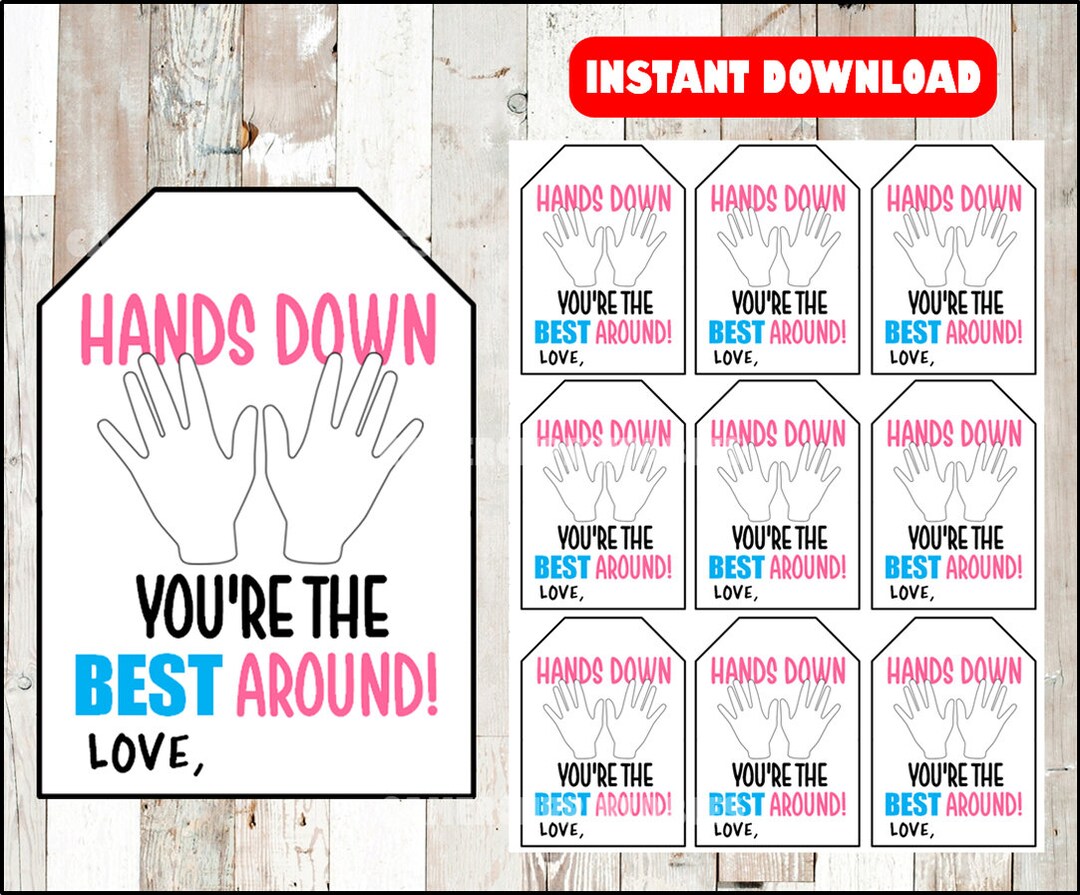 Staff Appreciation Cards , Staff Appreciation Gift Tags , Printable ...