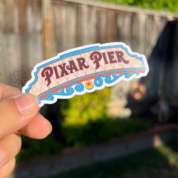 Pixar Pier - Etsy