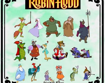 Robin Hood Disney Characters