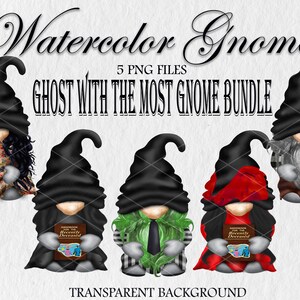 Haunted Ghost With the Most Gnome Family PNG Clipart. 5 PNG Files ...