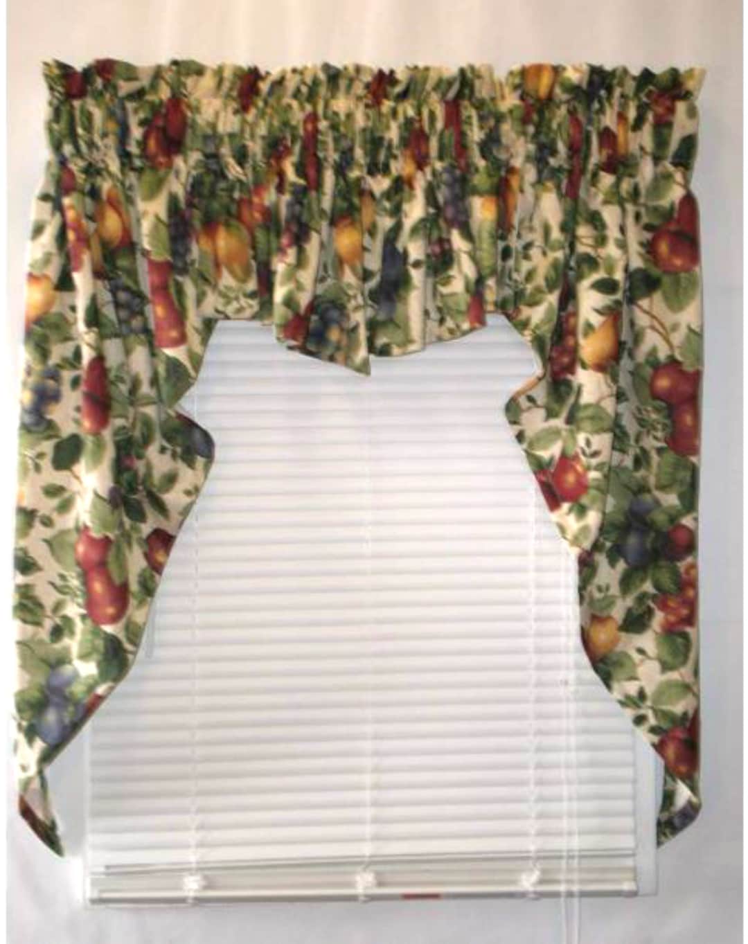 Sonoma 3 Piece Lined Swag Set - Etsy