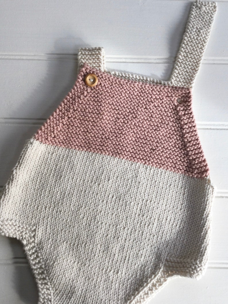 Rompers bebé punto de una sola pieza recién nacido niña - Etsy España