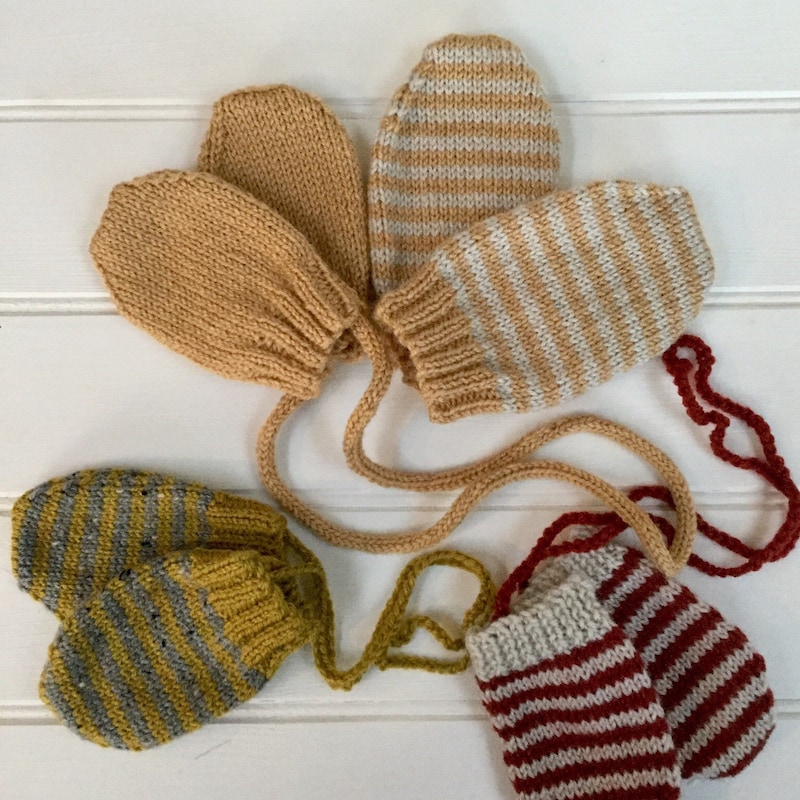 Mittens on a String - Etsy UK
