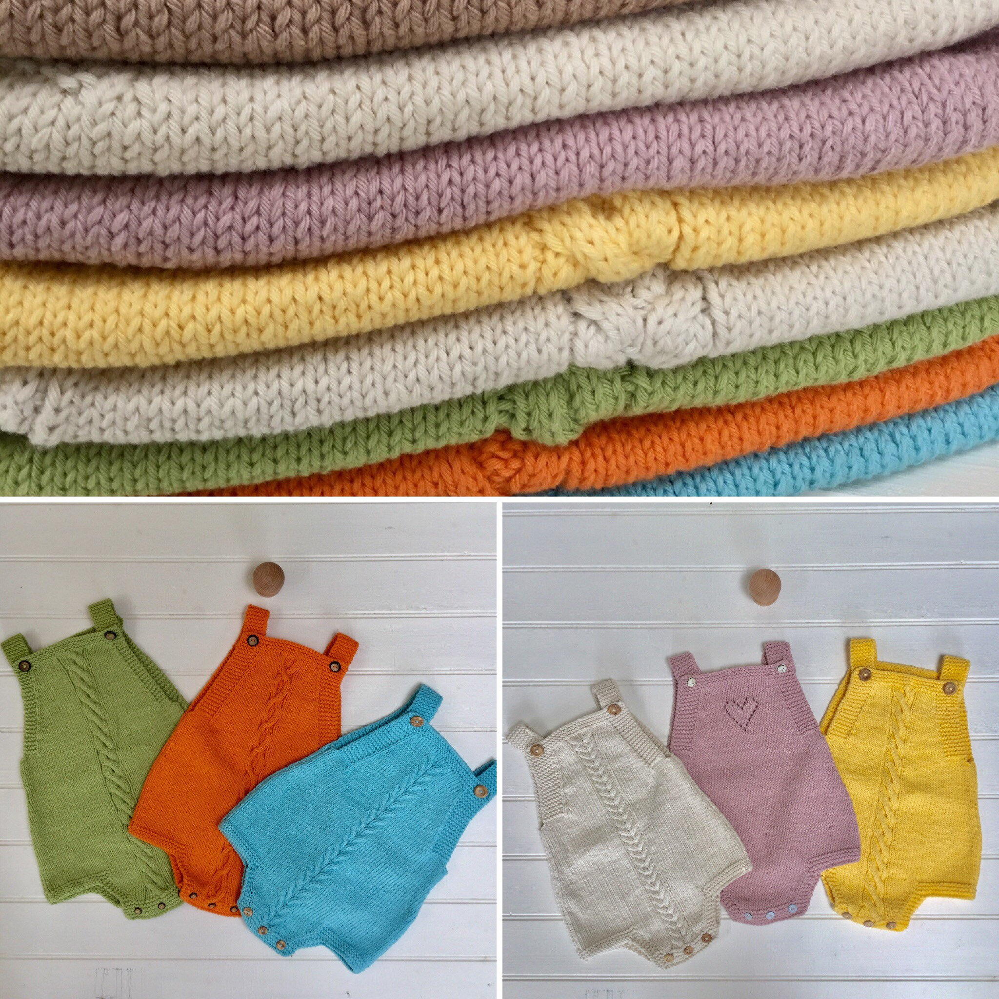 Knitted baby romper/baby boy romper/baby girl romper/baby | Etsy