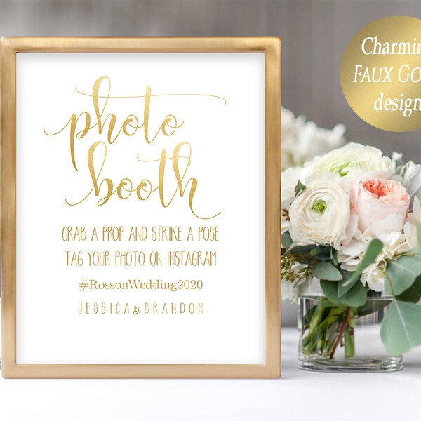 Personalized Photo Booth Signs - Etsy