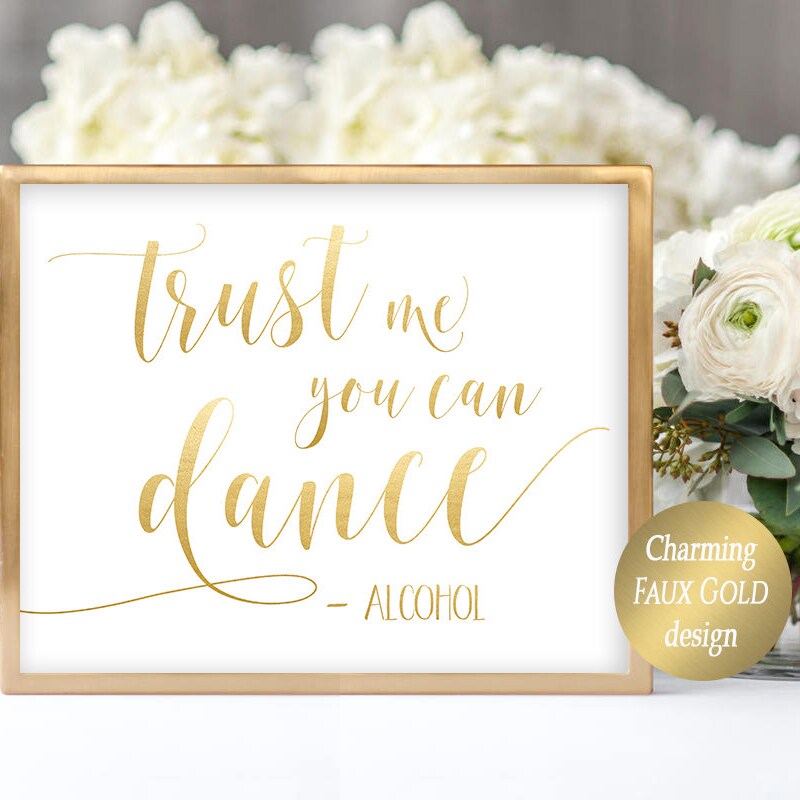 You Can Dance Sign - Etsy