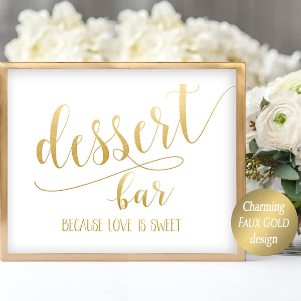 Dessert Table Signs - Etsy