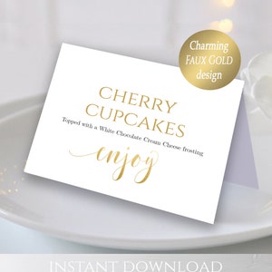 Buffet Sign Buffet Food Sign Buffet Cards Food Labels Tented Cards Food ...