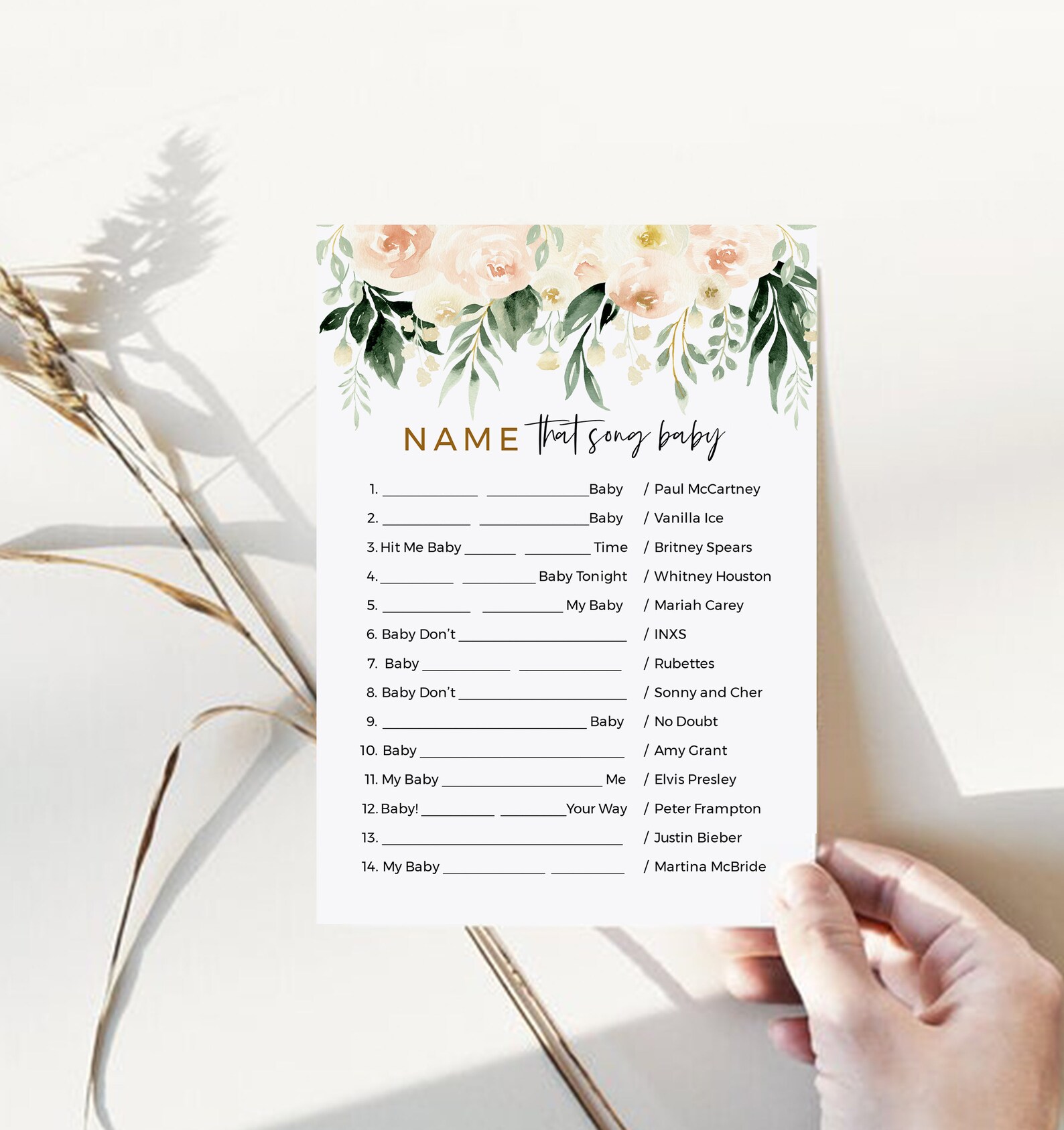 Baby Shower Game Bundle Printable Virtual / Editable - Etsy