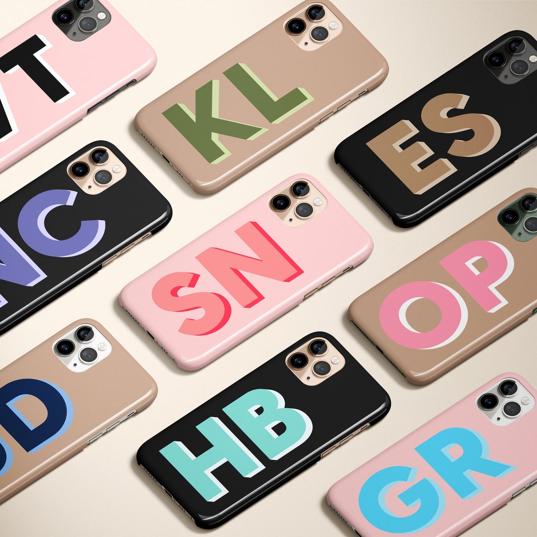 Monogram iPhone Case Tough Case Snap Case Samsung Case Google Pixel ...