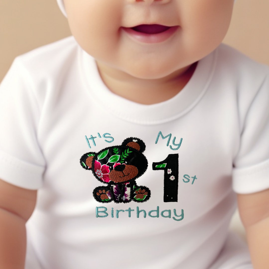 Hmong Cloth First Birthday Teddy Bear Shirt - Etsy