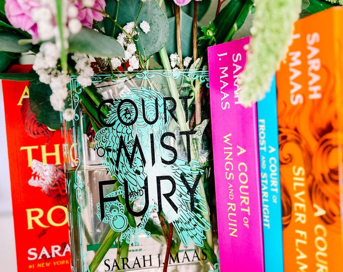 A Court of Mist and Fury, Acotar Starfall Book Vase, Sarah J Mass, SJM ...