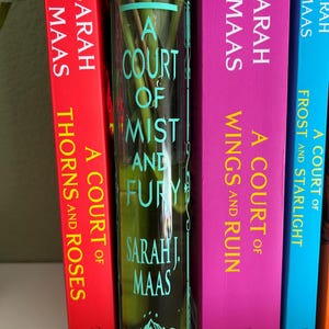 A Court of Mist and Fury, Acotar Starfall Book Vase, Sarah J Mass, SJM ...
