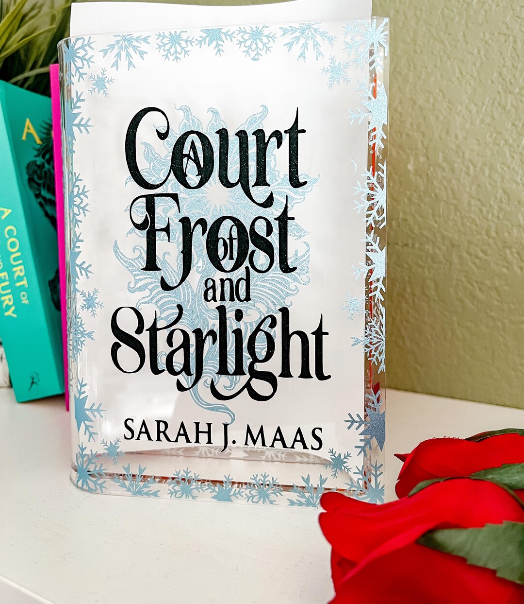 A Court of Frost and Starlight, Acofas Book Vase, Sarah J Mass, SJM ...