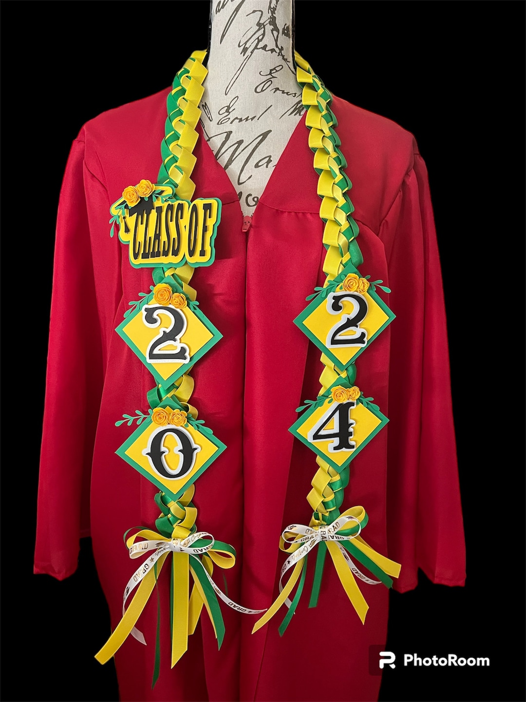 Four Ribbon Graduation Lei - Etsy