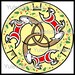 Yule Goats Image Cut Digital Files & License Celtic Solstice Svg Dxf ...