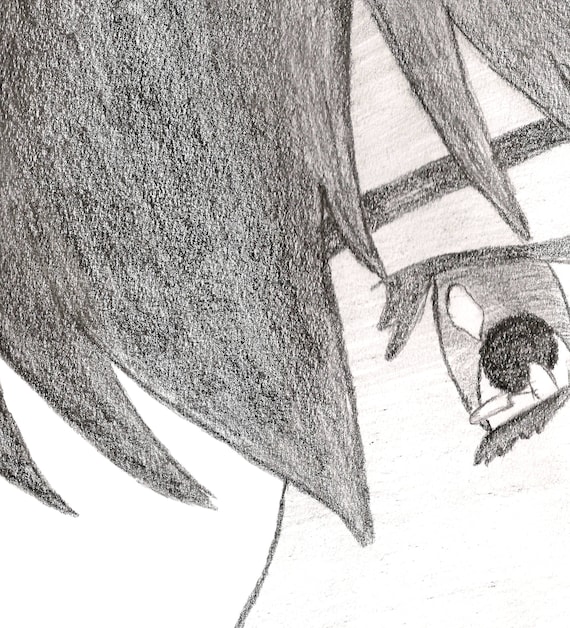 Sad Anime Guy Drawings In Pencil