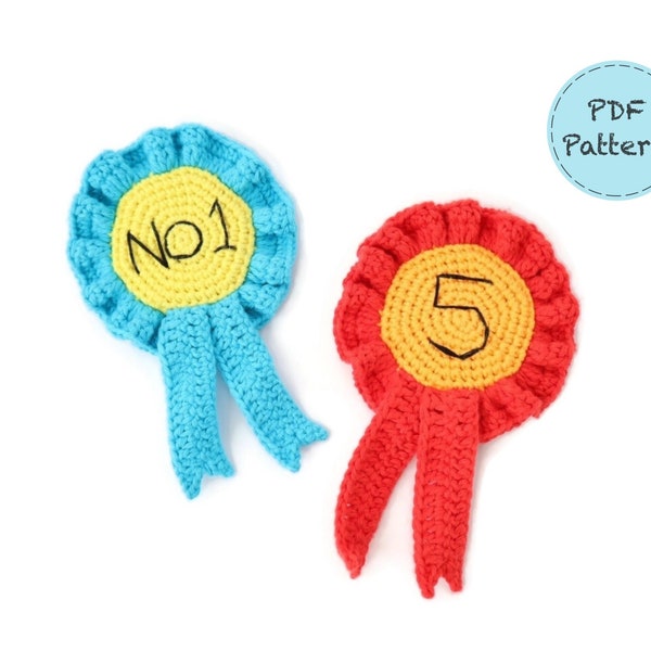 Crochet Badge Pattern - Etsy