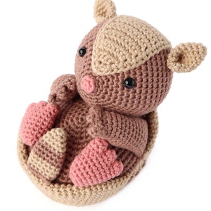Arlo the Armadillo - Crochet Amigurumi Pattern - Smiley Crochet Things ...
