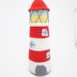 Lighthouse - Crochet Amigurumi Pattern - Smiley Crochet Things - PDF Download - Written ...