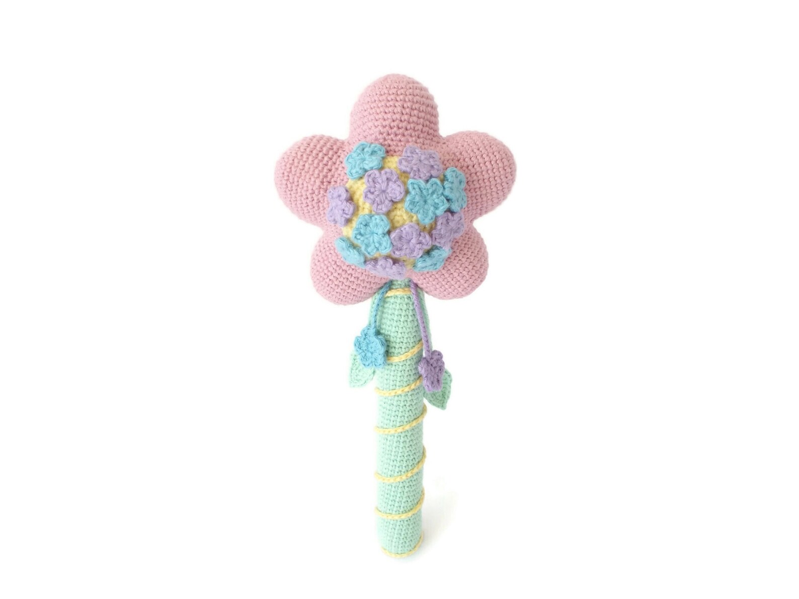 Magical Flower Wand Crochet Amigurumi Pattern Instructions | Etsy