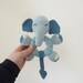 Elephant Ring Rattle Crochet Amigurumi Pattern Instructions - Etsy