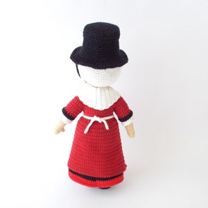 Gwen the Welsh Doll - Crochet Amigurumi Pattern - Wales Traditional ...