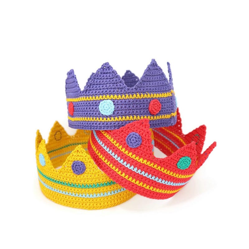 Crochet Royal Crown Pattern - Etsy