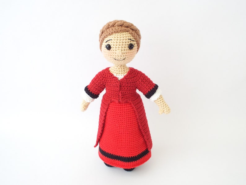 Gwen the Welsh Doll - Crochet Amigurumi Pattern - Wales Traditional ...