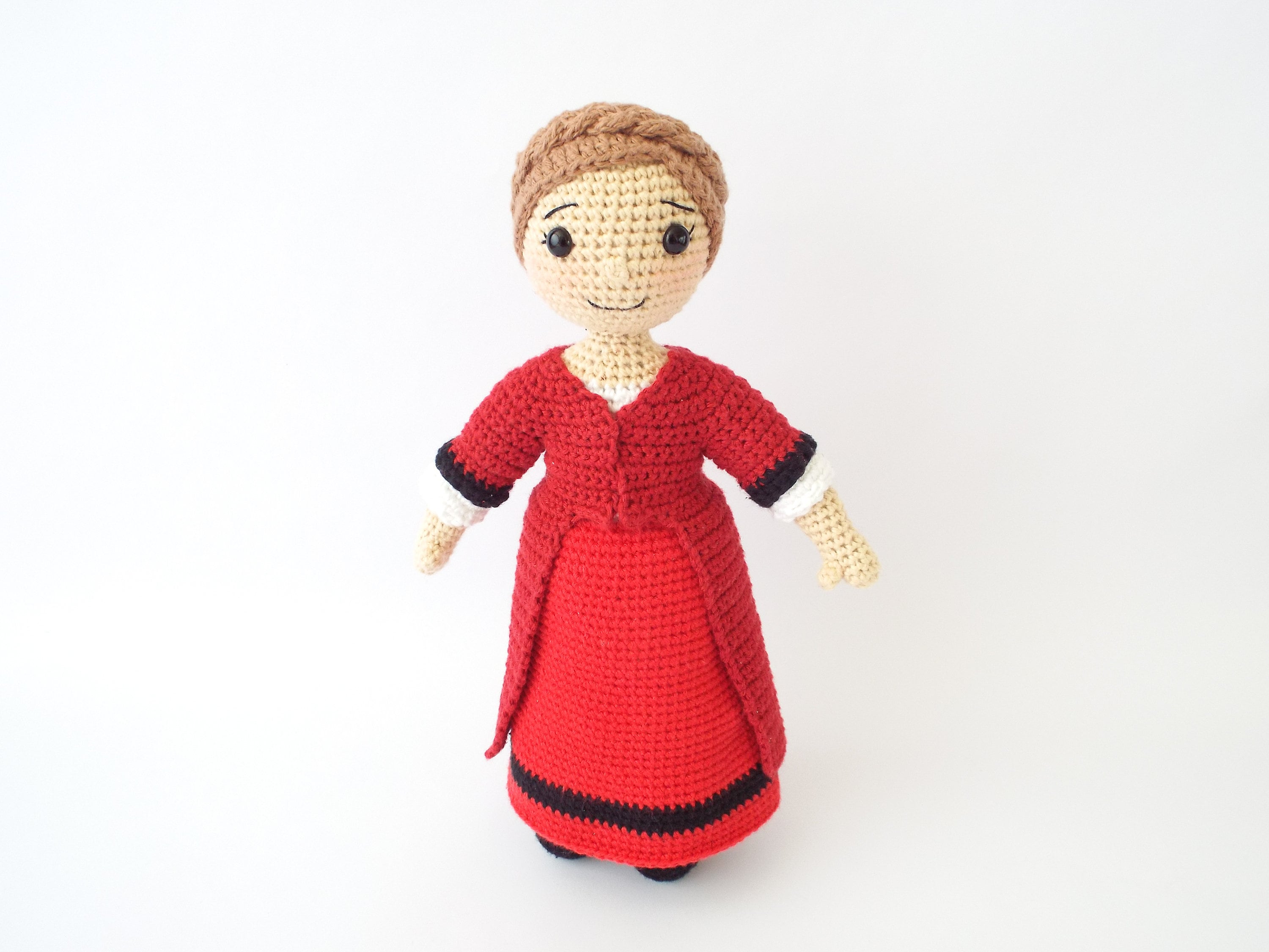 Gwen the Welsh Doll Crochet Amigurumi Pattern Instructions | Etsy UK