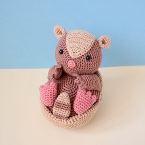 Arlo the Armadillo - Crochet Amigurumi Pattern - Smiley Crochet Things ...