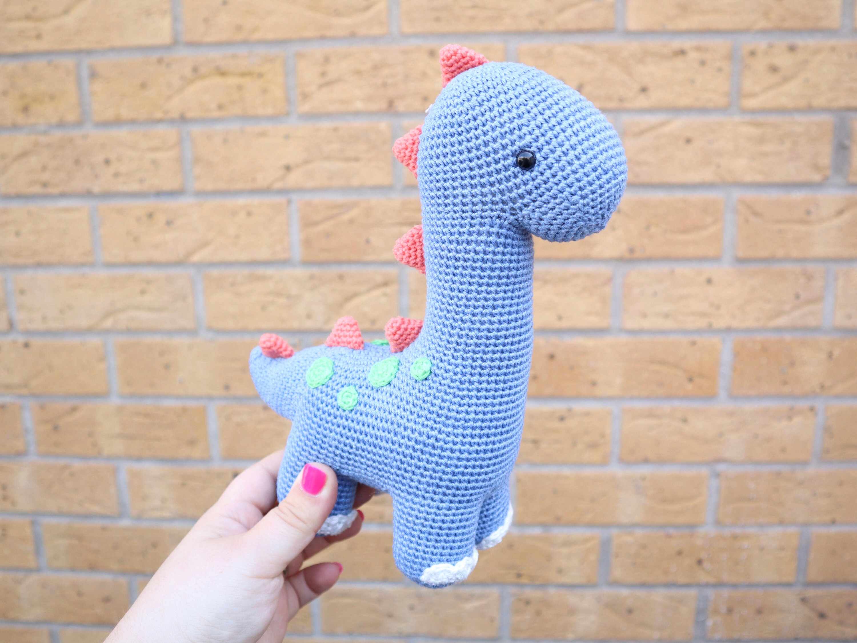 Dora the Diplodocus Dinosaur - Crochet Amigurumi Pattern - PDF Download ...