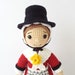Gwen the Welsh Doll Crochet Amigurumi Pattern Instructions - Etsy