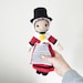 Gwen the Welsh Doll - Crochet Amigurumi Pattern - Wales Traditional ...