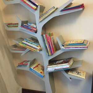 Tree Bookshelf, Rustic Bookshelf, Tree Shelf, Nursery Bookshelf, Magic ...