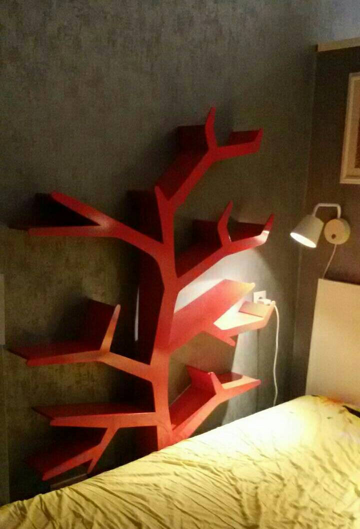 Tree Bookshelf Rustic Bookshelf Tree Shelf Nursery | Etsy