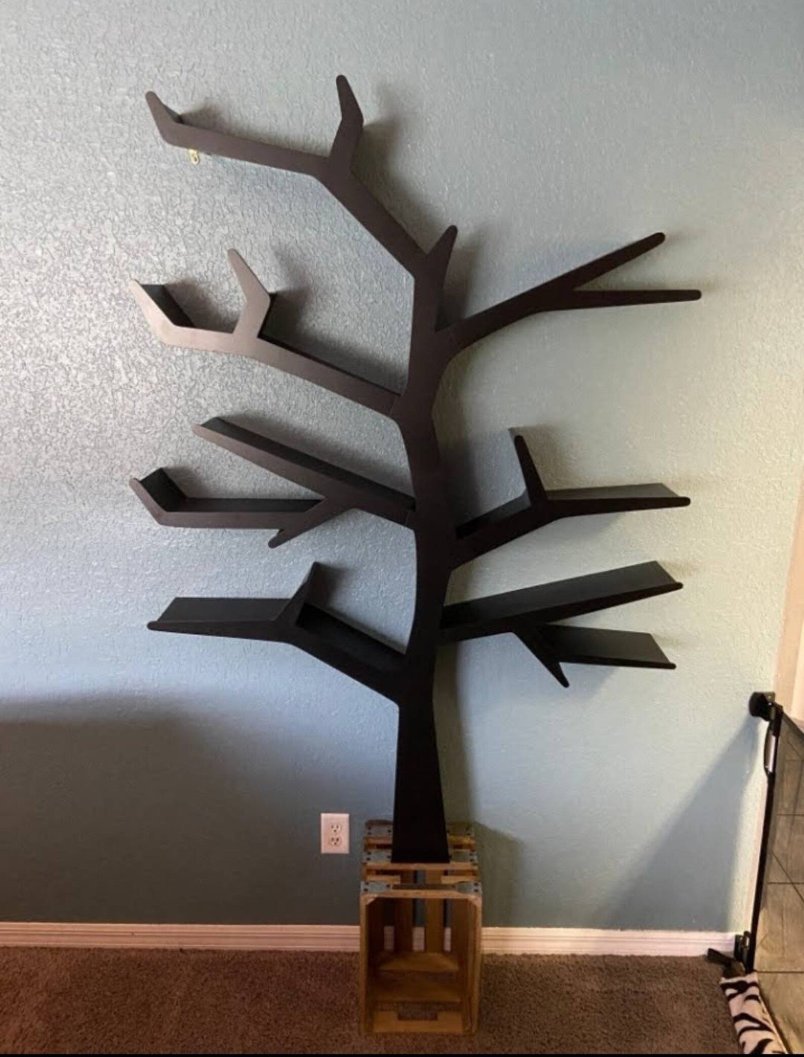 Tree Bookshelf Books Tree Shelf - Etsy