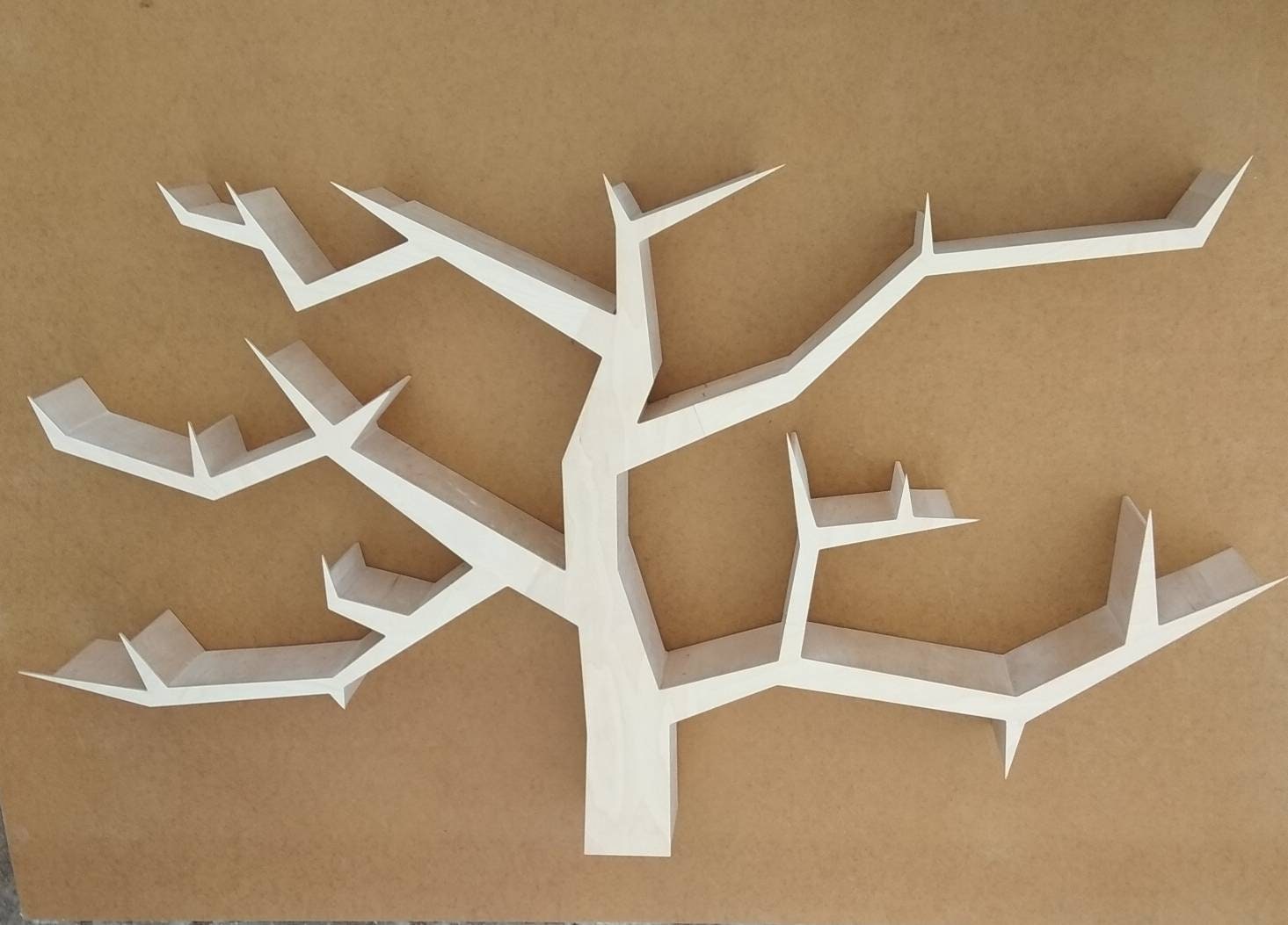 Shelf-tree Tree Bookcase Tree Bookshelves Interior Hand - Etsy