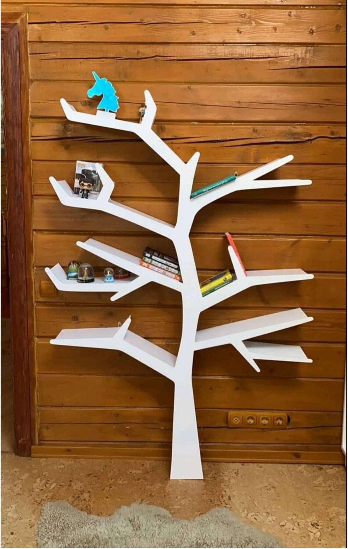Tree Bookshelf Interior Furniture Bookshelf Toy Shelf Eco - Etsy