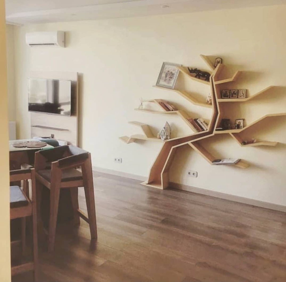 Tree Bookshelf Interior Furniture Bookshelf Toy Shelf Eco - Etsy