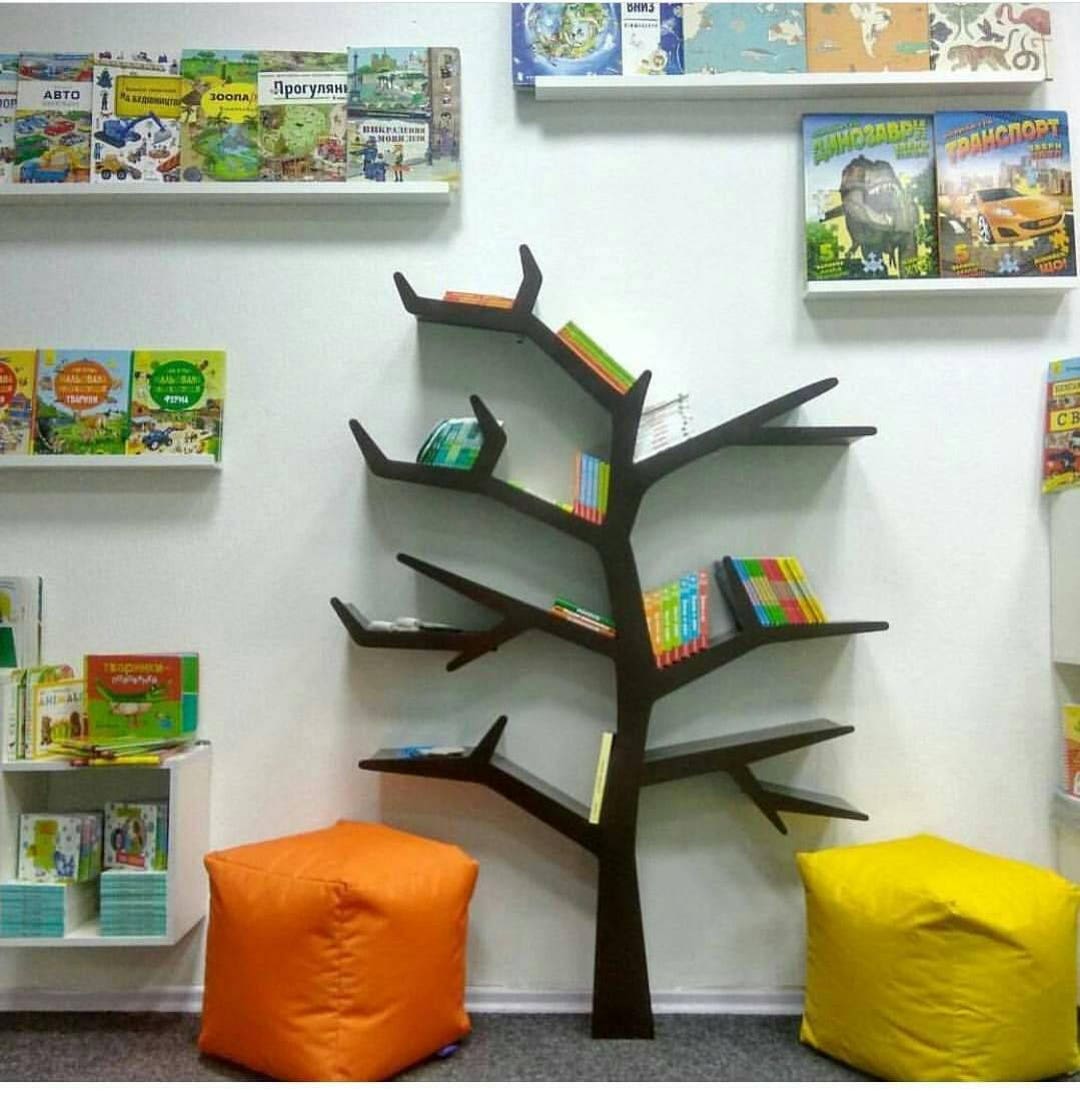 Tree Bookshelf, Rustic Bookshelf, Tree Shelf, Nursery Bookshelf, Magic ...