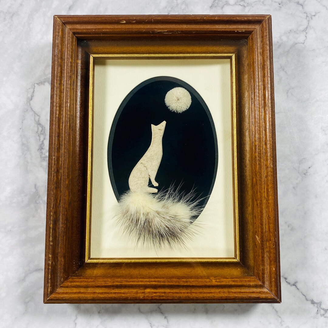 Vintage Canadian Native Caribou Hair Tufting the Arctic Trading Company ...