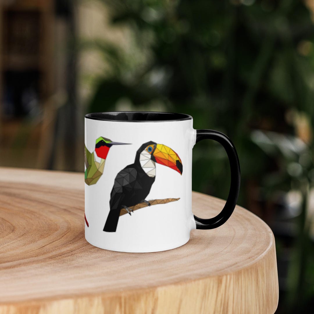 Blue-footed Booby - Toucan - Hummingbird - Cardinal - Bird Nerd - Mug ...