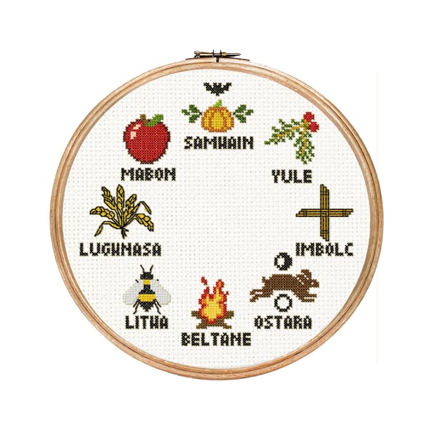 Pagan Cross Stitch - Etsy