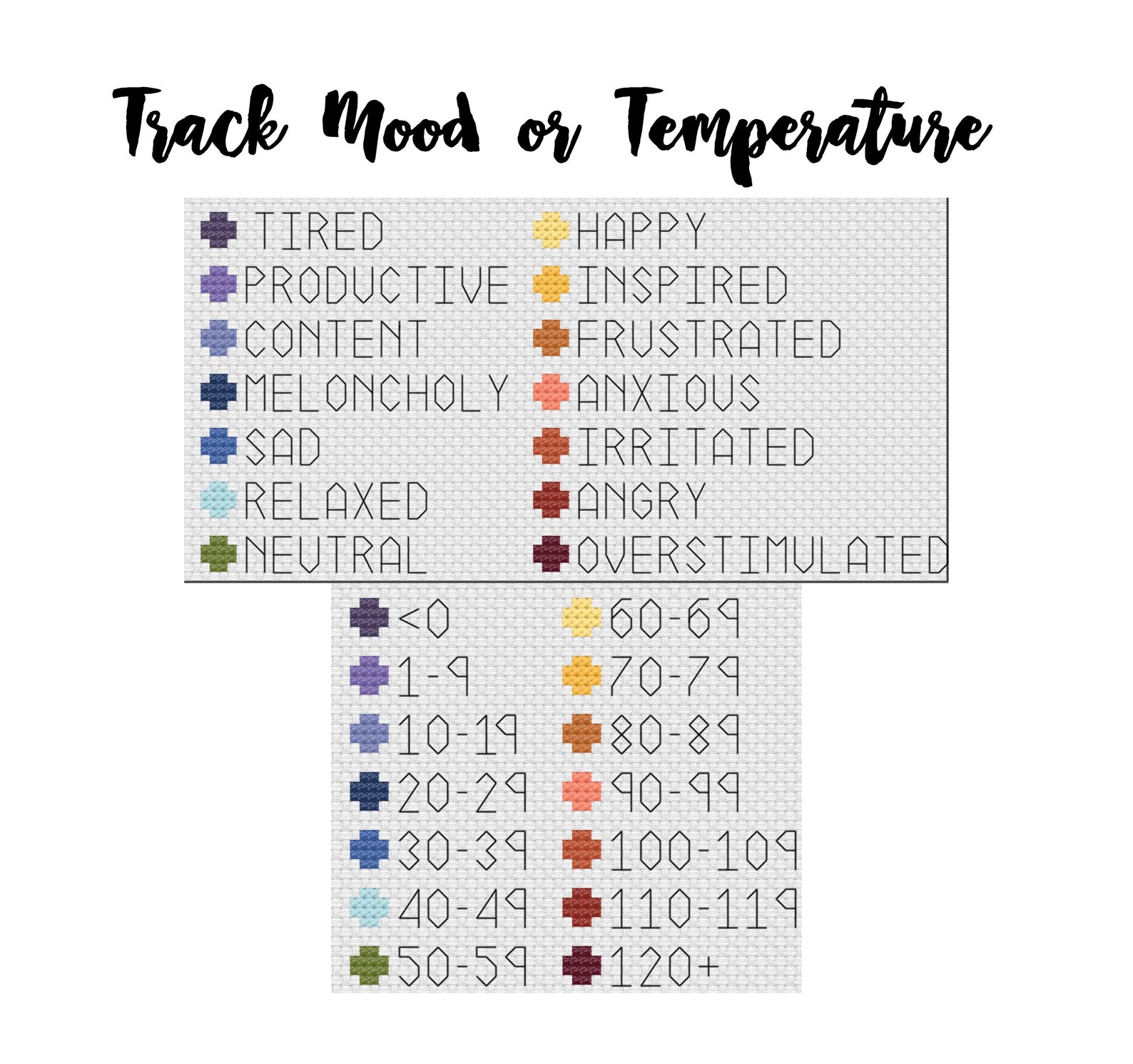 Daily Weather or Mood Tracker Bookshelf 365 Days of - Etsy