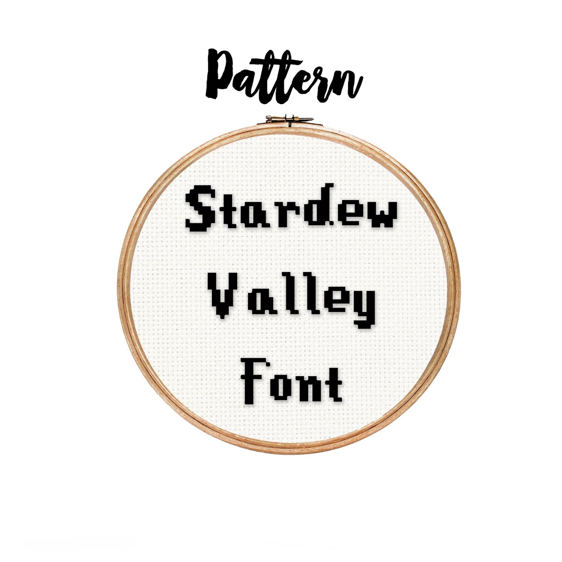 Stardew Valley Cross Stitch Font Pattern PDF - Etsy