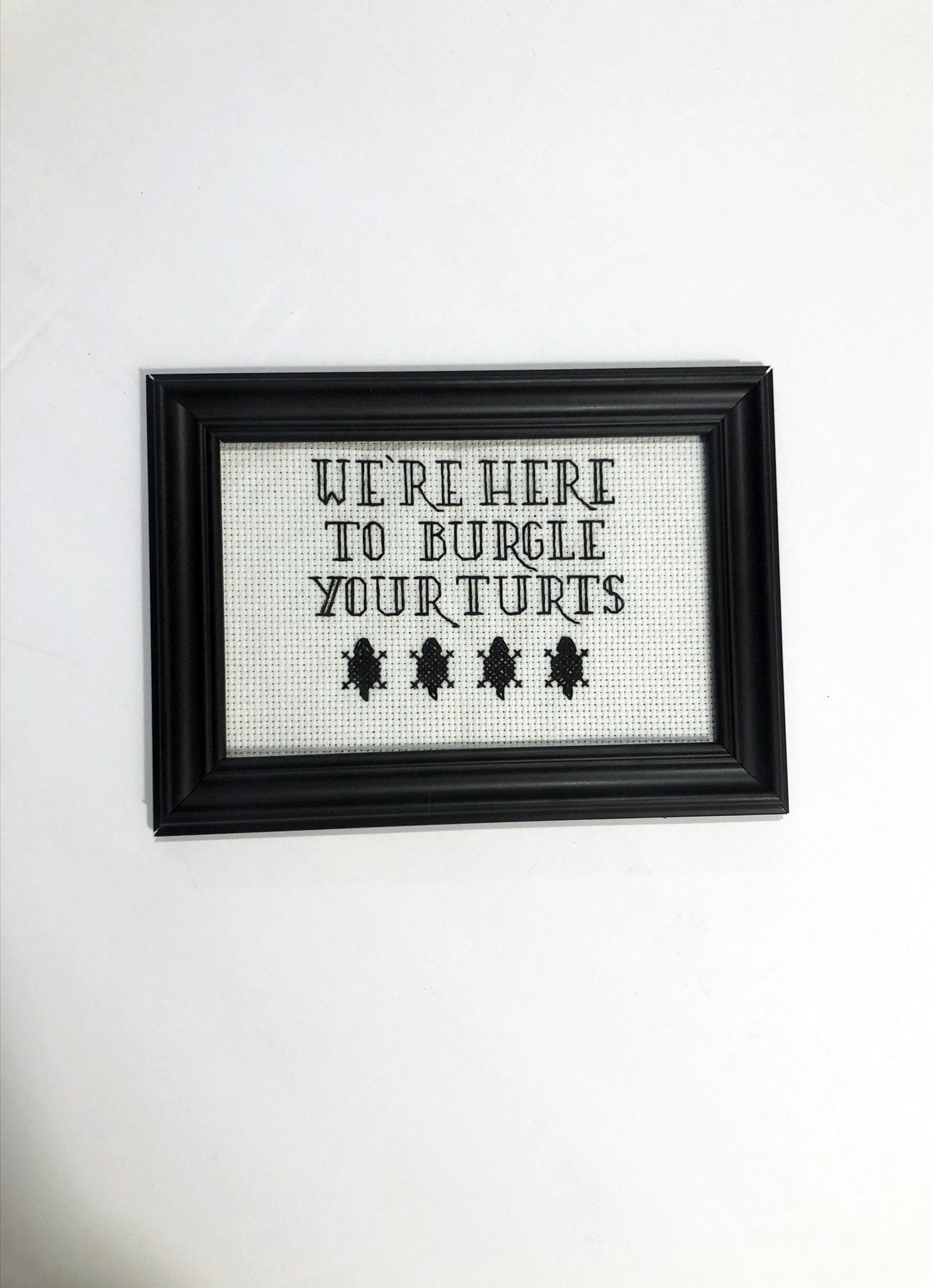 We're Here to Burgle Your Turts|| Over the Garden Wall Inspired Cross ...